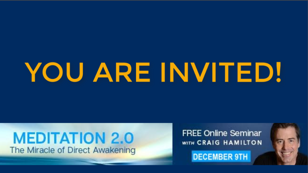 Meditation 2.0 – The Practice of Direct Awakening, Craig Hamilton Free ...