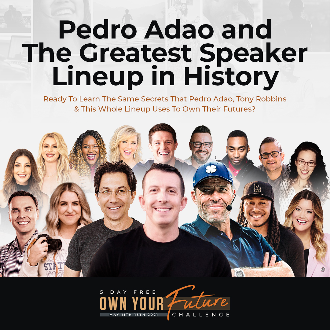Watch Pedro Adao at The the Own Your Future Challenge | Personal ...