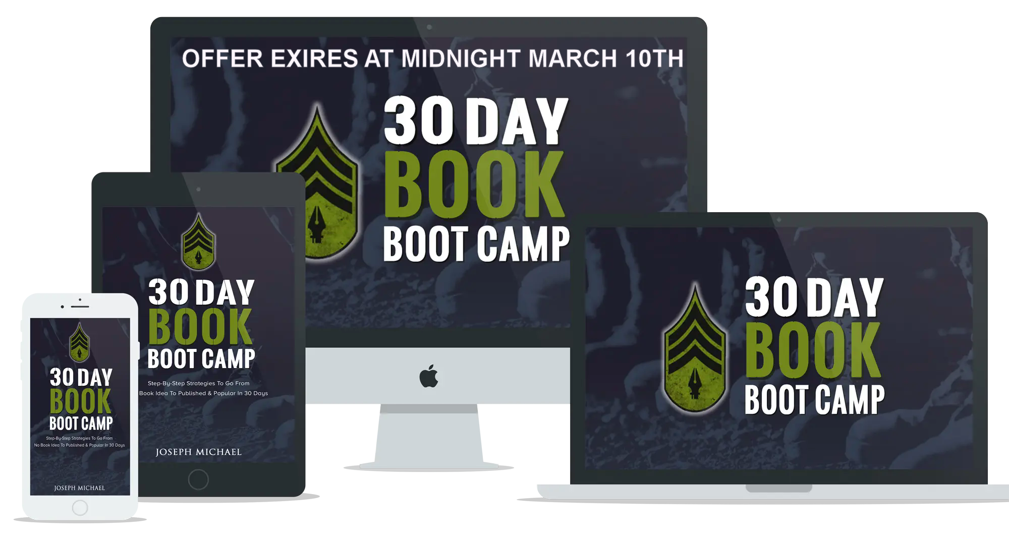 Joseph Michael’s 30-Day Book Writing Boot Camp Offer Expires at ...